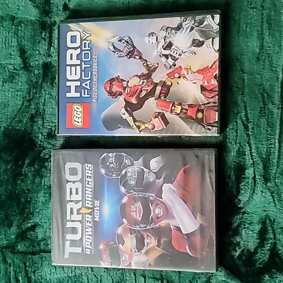 Other | 2 Dvds Turbo Powerranger Movie And Lego Hero Factory | Poshmark